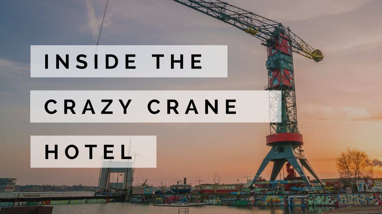 Inside the world's craziest crane hotel - YouTube