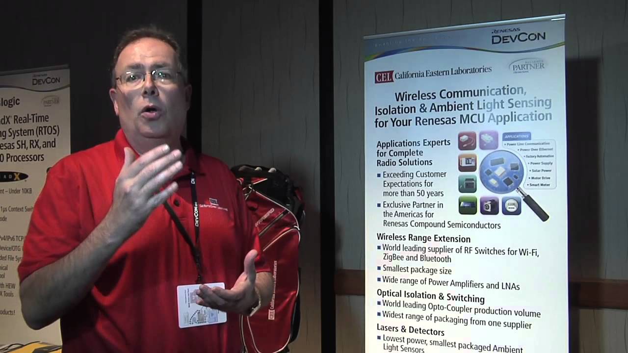 Renesas DevCon 2012: California Eastern Laboratories Partner Solutions - YouTube