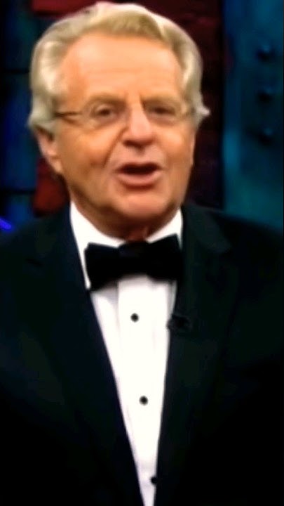 Some Final Thoughts From Jerry Springer Youtube