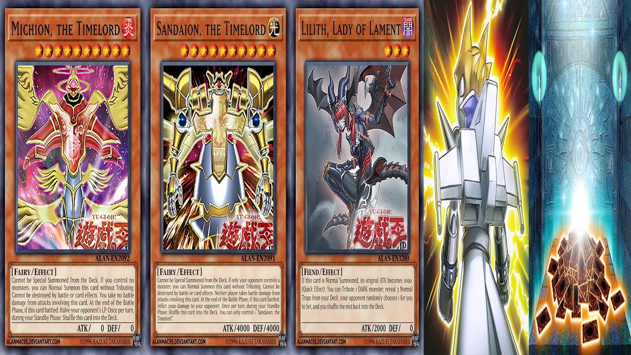 YGOPRO Michion,the Timelord Sandaion,the Timelord Deck Chain Burn trap ...