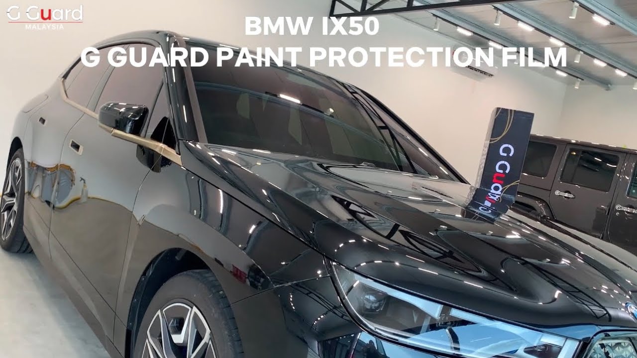 2023 BMW IX50 is protected with G Guard PRO 8 mils paint protection ...