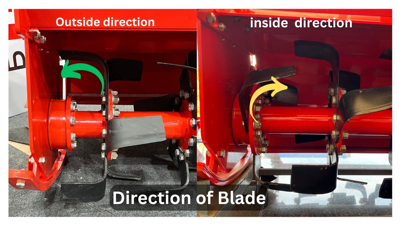 Direction of blade ( Rotavator ) | தமிழ் | Erode Dhanush - YouTube
