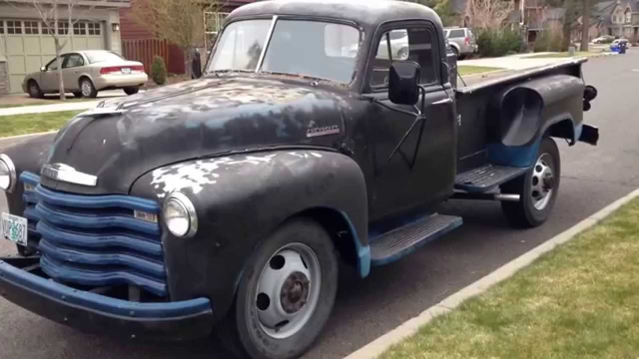 1953 Chevy Advance-Design Series Pickup Review - YouTube