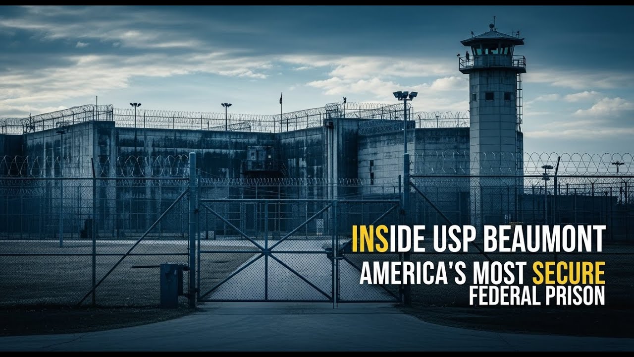 Inside USP Beaumont, Texas | America’s Most Secure Federal Prison ...