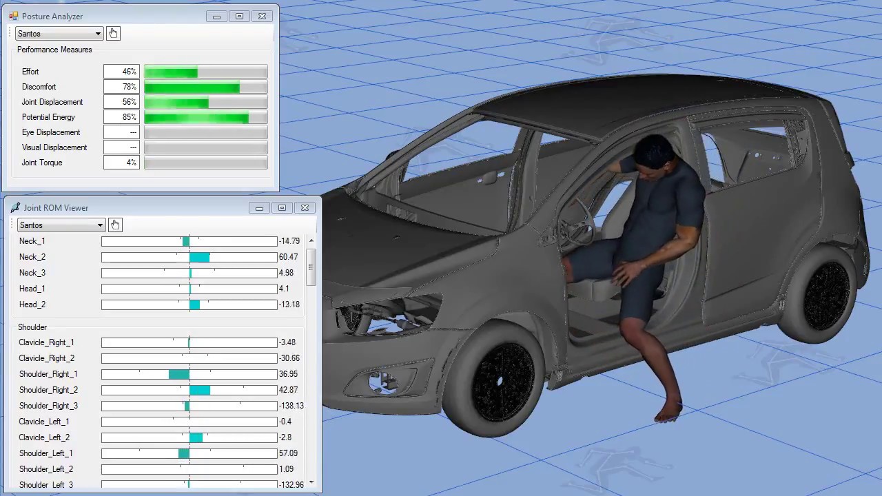 Car Ingress egress simulation - YouTube