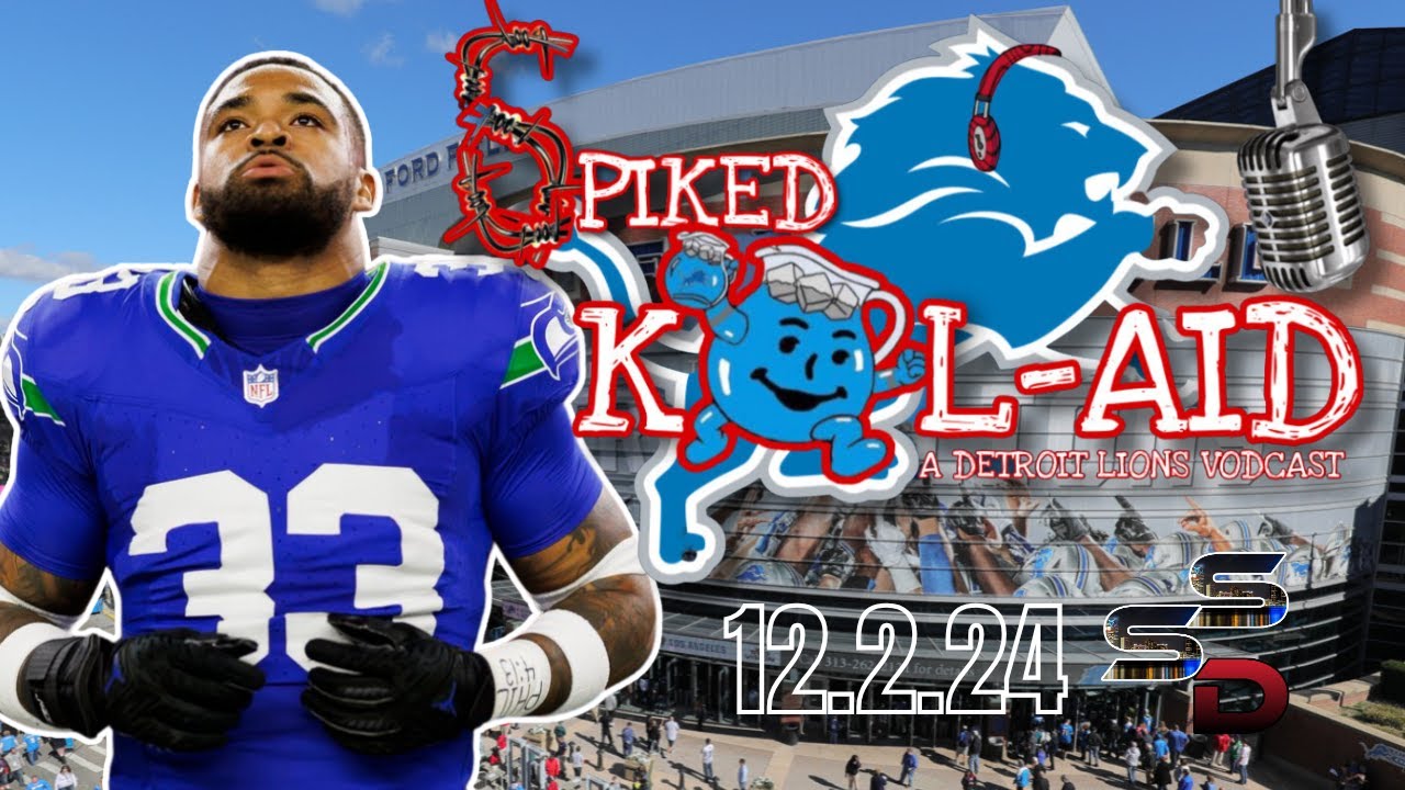 Detroit Lions Spiked Kool-Aid 12.2.24: Jamal Adams Is In The BUILDING ...