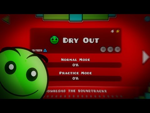 Dry Out | Geometry Dash | Level:4 | (All Coins) - Aris [GD] - YouTube
