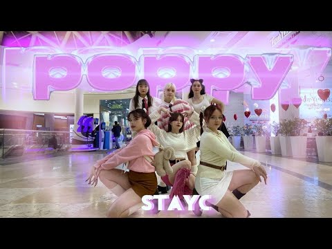 [KPOP IN PUBLIC] STAYC (스테이씨) - POPPY dance cover by BLISSWEET Russia ...