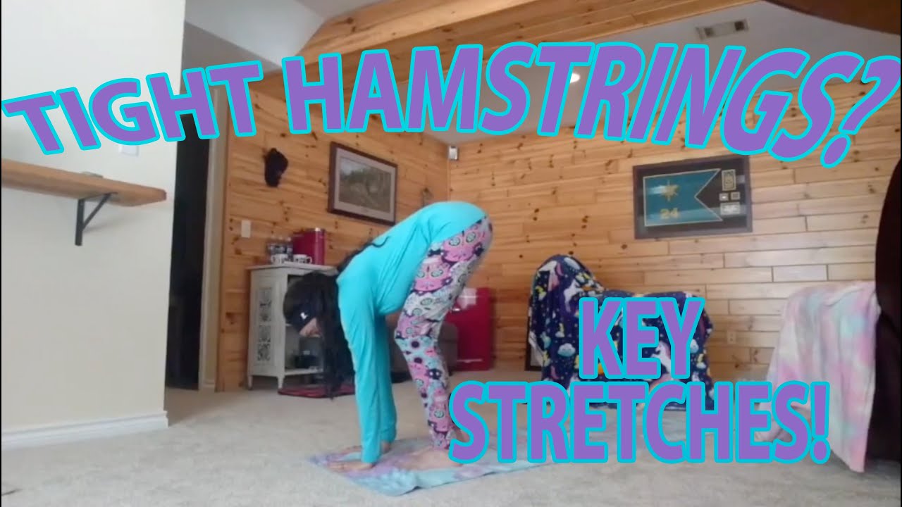 Stretching hamstrings gradually - Forward Fold Flow #yogaforrunners # ...