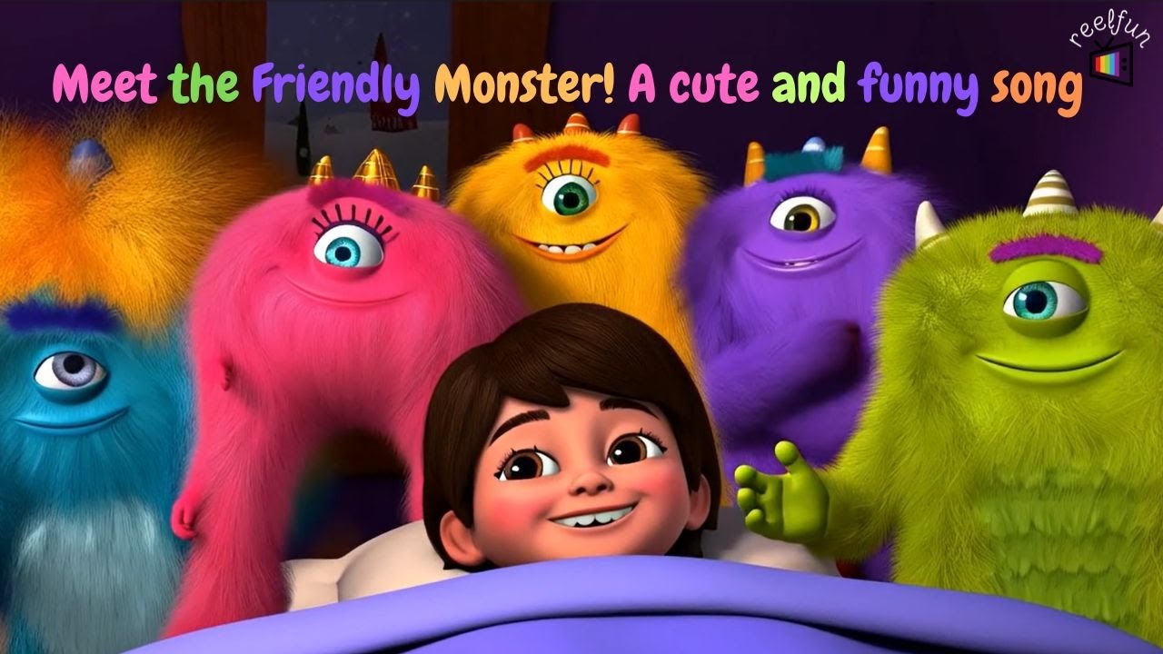 Monster Lullaby | Monster Song | Nursery song | kids rhymes | Friendly ...
