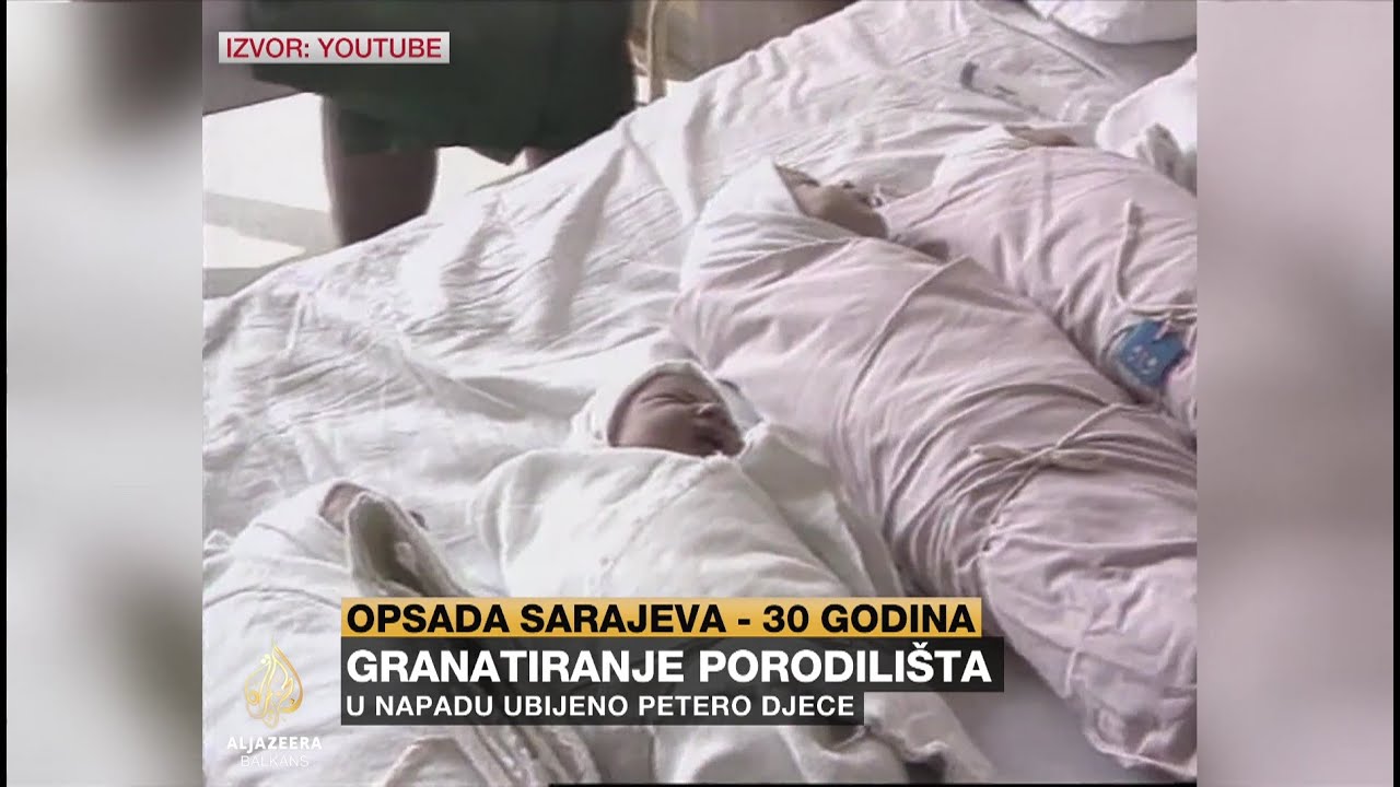 Opsada Sarajeva: U granatiranju porodilišta ubijeno petero djece - YouTube