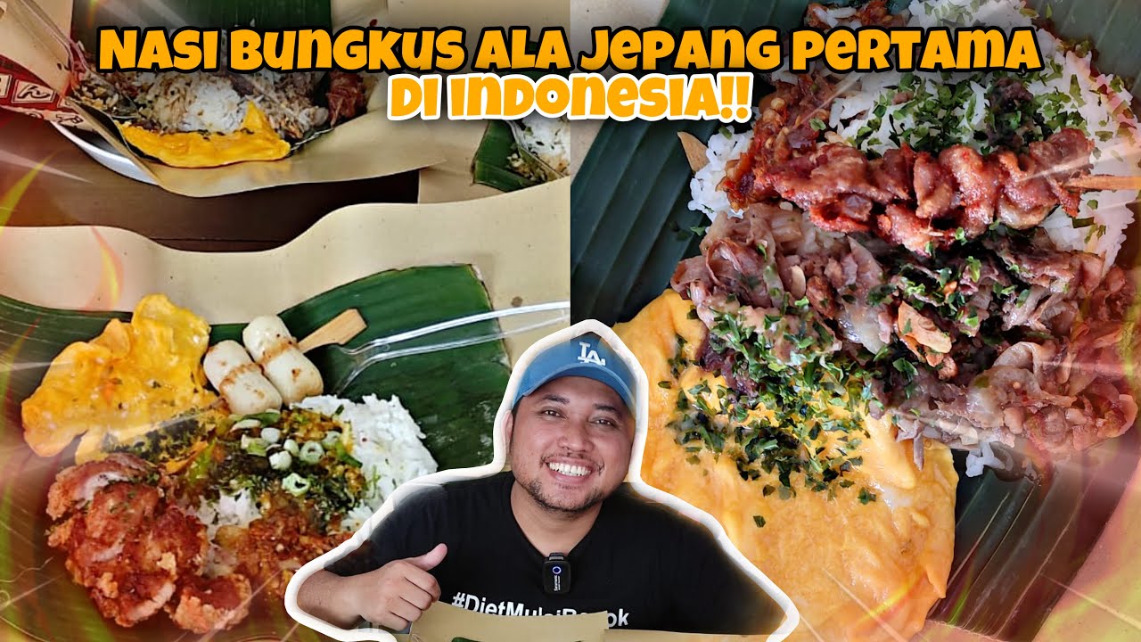 NASI BUNGKUS ALA JEPANG, GOHANKU, BANDUNG - YouTube