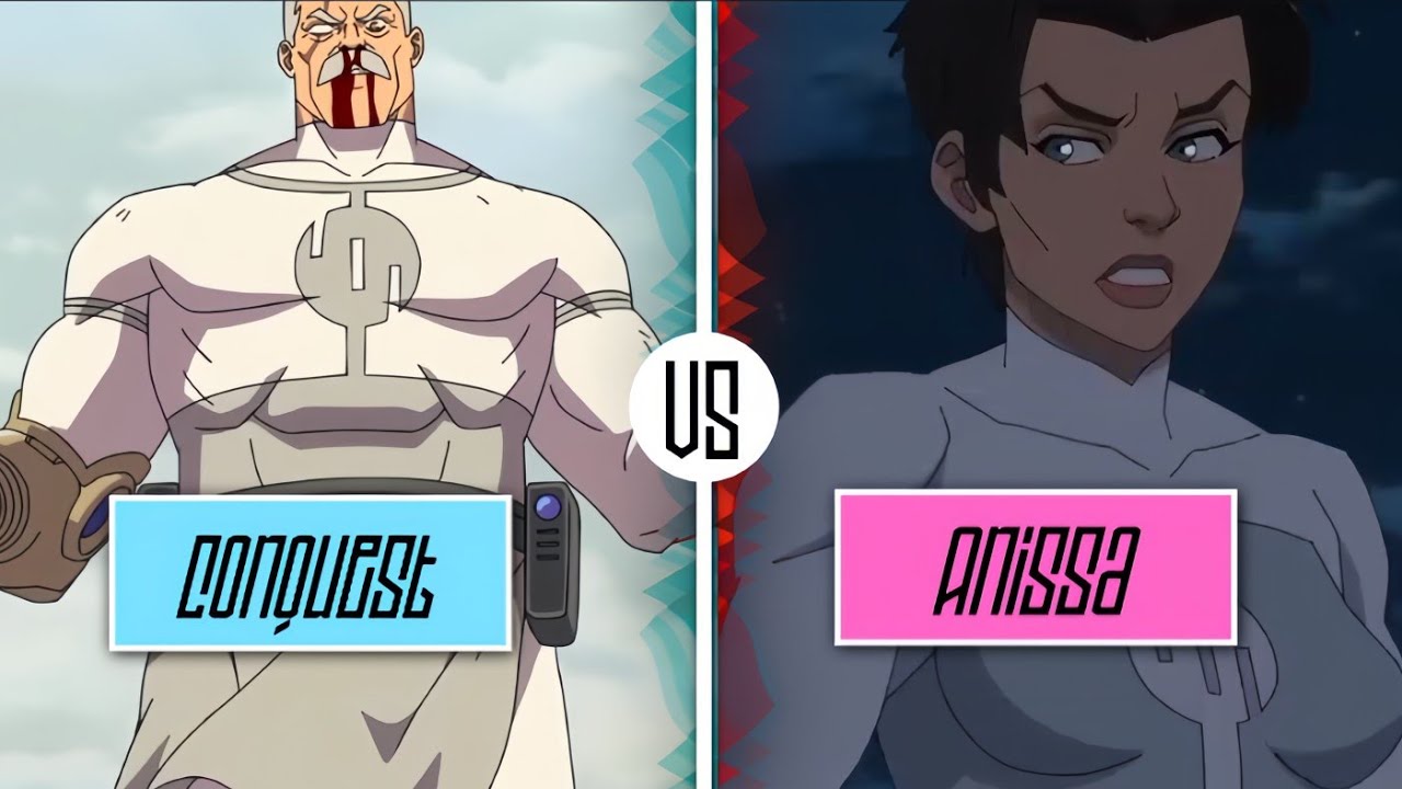 Conquest vs Anissa #edit #vs #invincible - YouTube