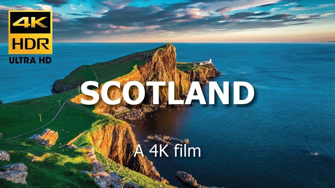 Scotland 4K - Relaxation Film with Beautiful Scenery and Calming Music ...
