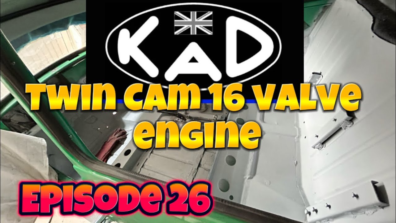 Classic mini Build episode 26 checking out my-new KAD 16 valve engine ...