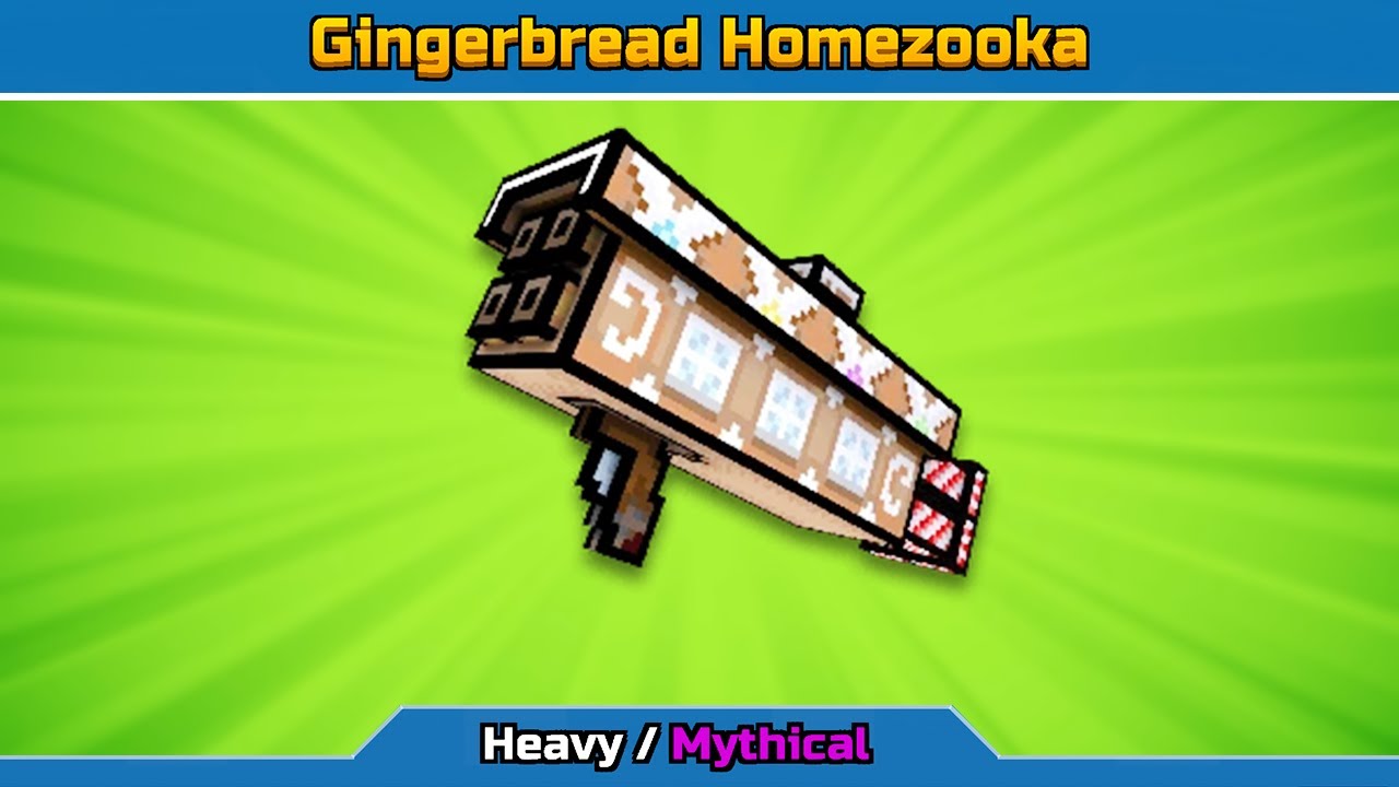 Spending 900 Gems on Gingerbread Homezooka WOW it's Insane! - Pixel Gun ...