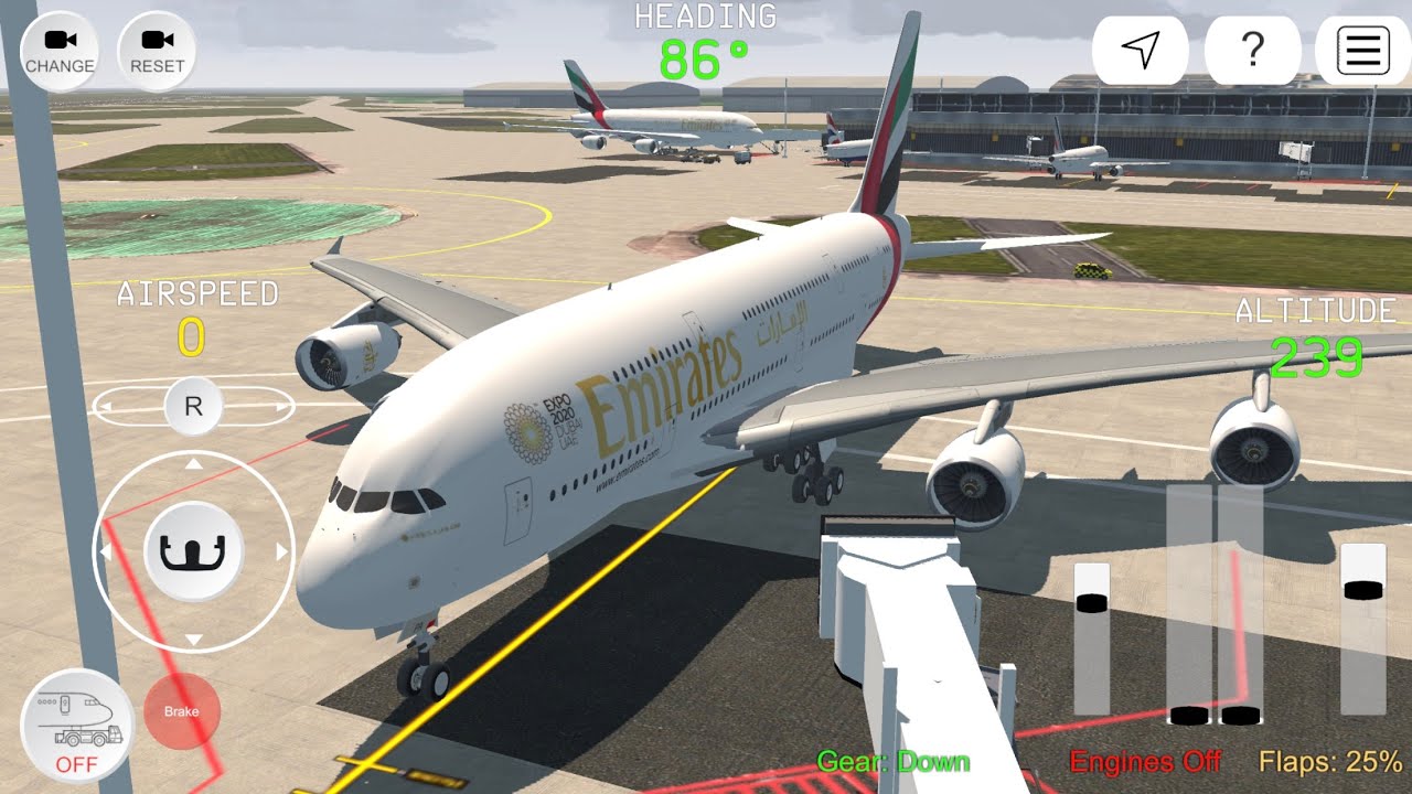 RC FS Advanced Flight Simulator Emirates Unlock New Game Play IOS ...