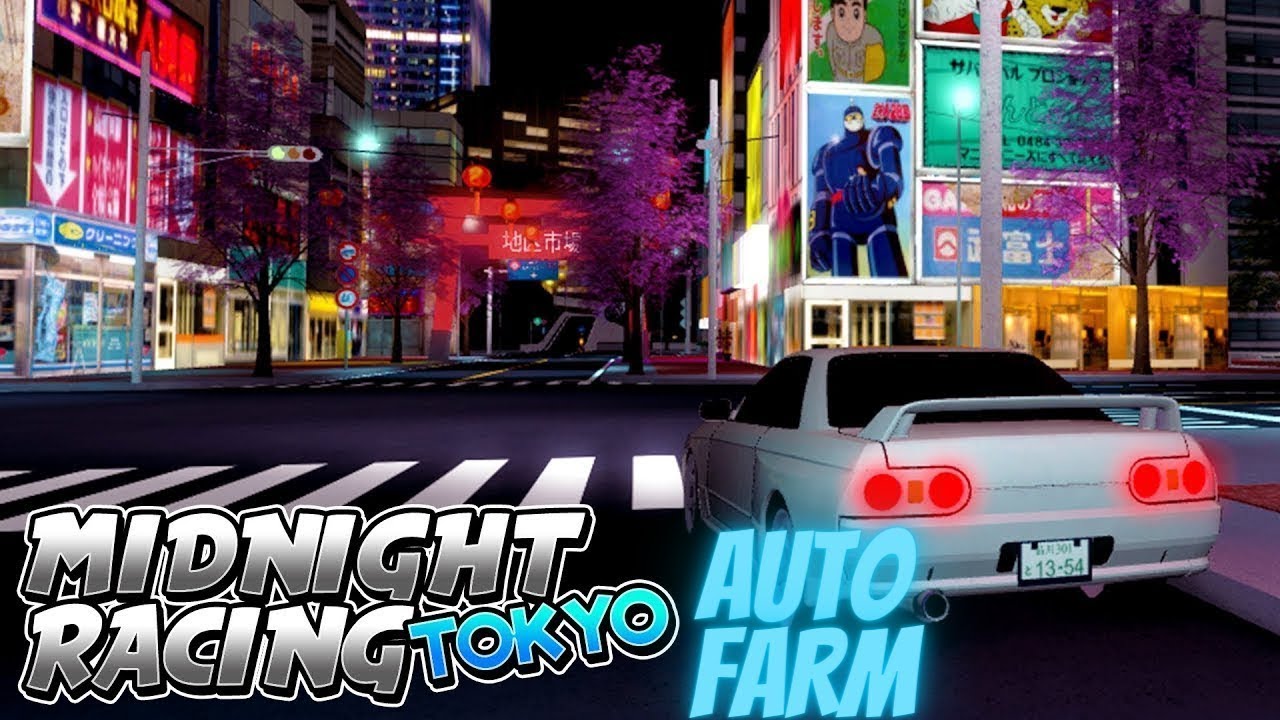 ROBLOX | Midnight Racing AUTO FARM | *PATCHED* - YouTube