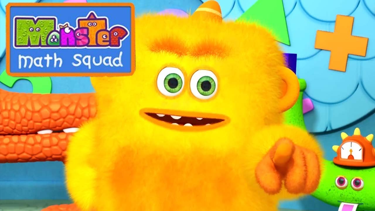 Cartoons for Kids | Monster Math Squad | FULL EPISODE | The Big Monster ...