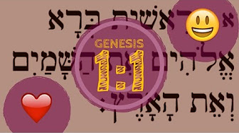 Fun Emoji Hebrew Scripture - YouTube