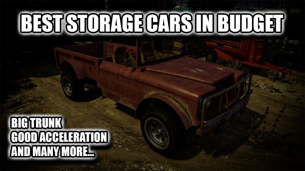 Best Cars That You Can Buy For Storage || GTA 5 || Grand Rp || Sniper ...