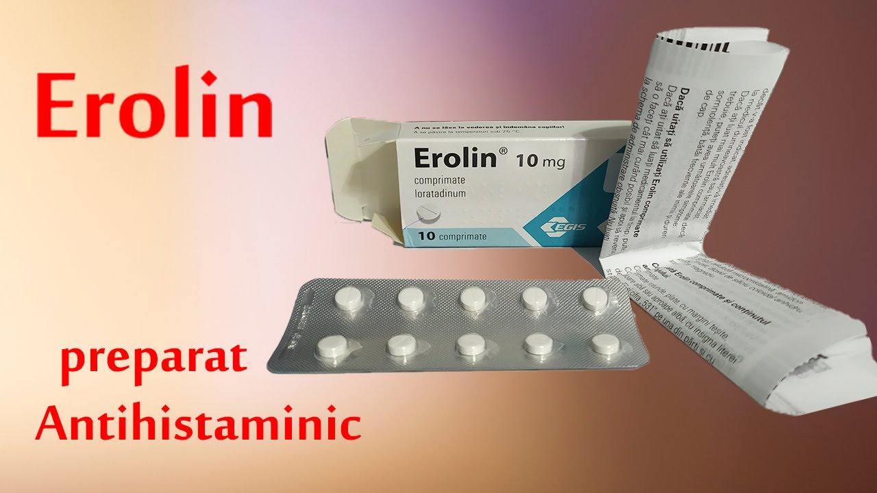 Erolin. Preparat Antihistaminic - YouTube