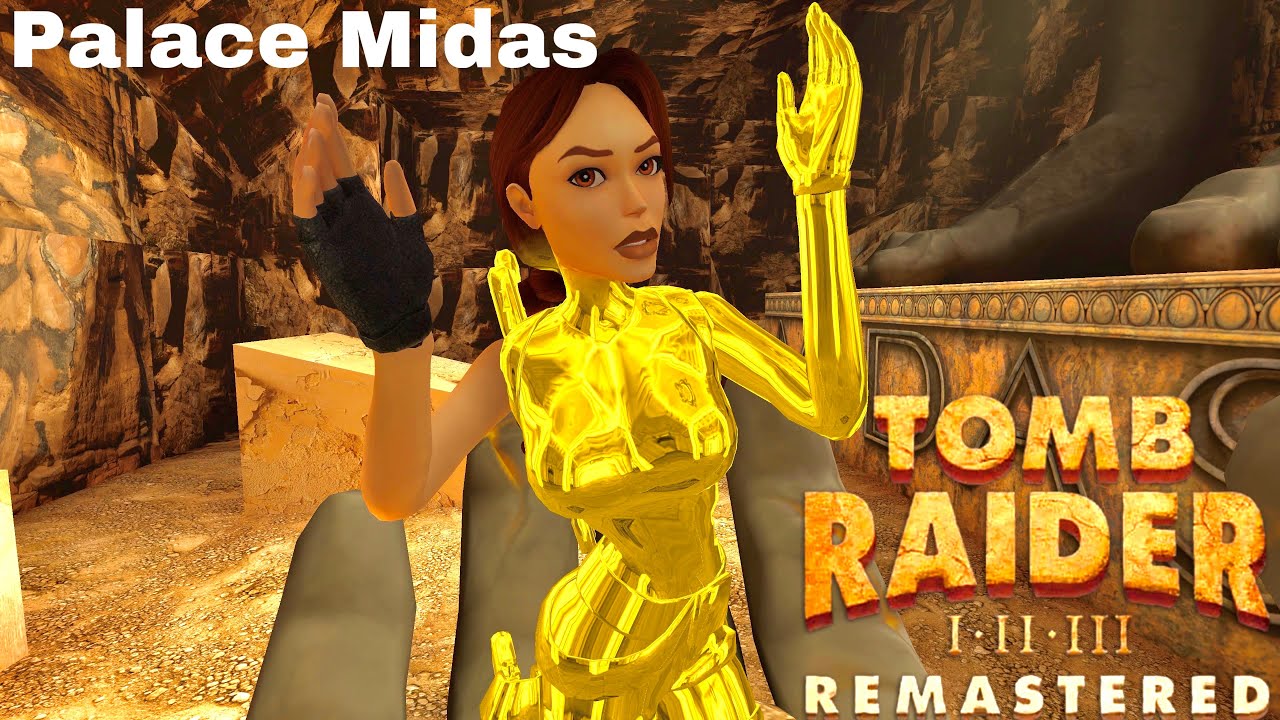 Tomb Raider 1 Remastered: Level Palace Midas - 100% Walkthrough - YouTube
