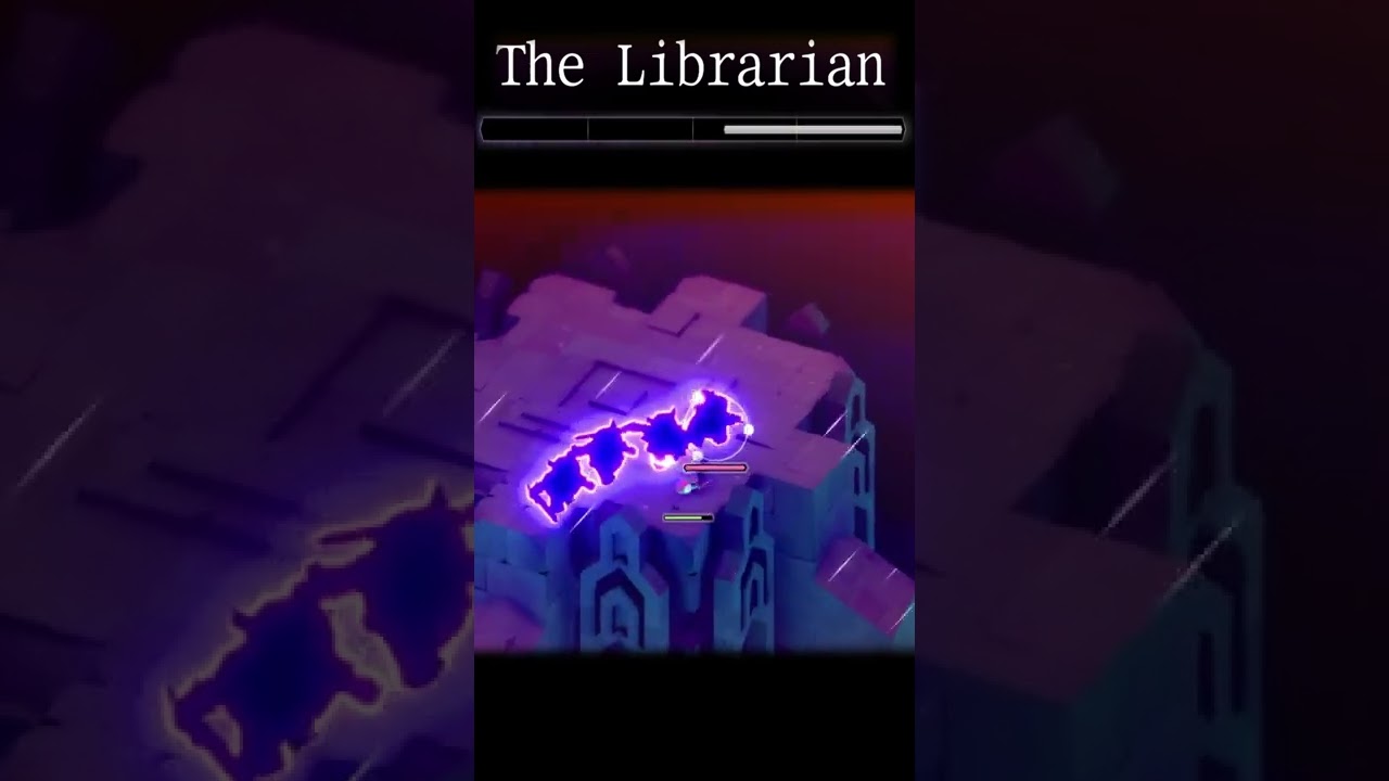 The Librarian boss in TUNIC - YouTube