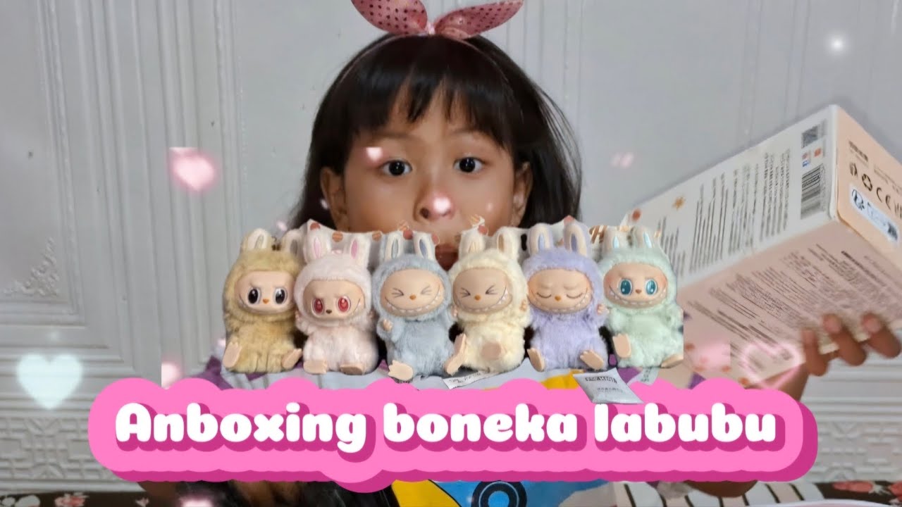 Anboxing boneka labubu | boneka labubu viral gaes#video #unboxing # ...