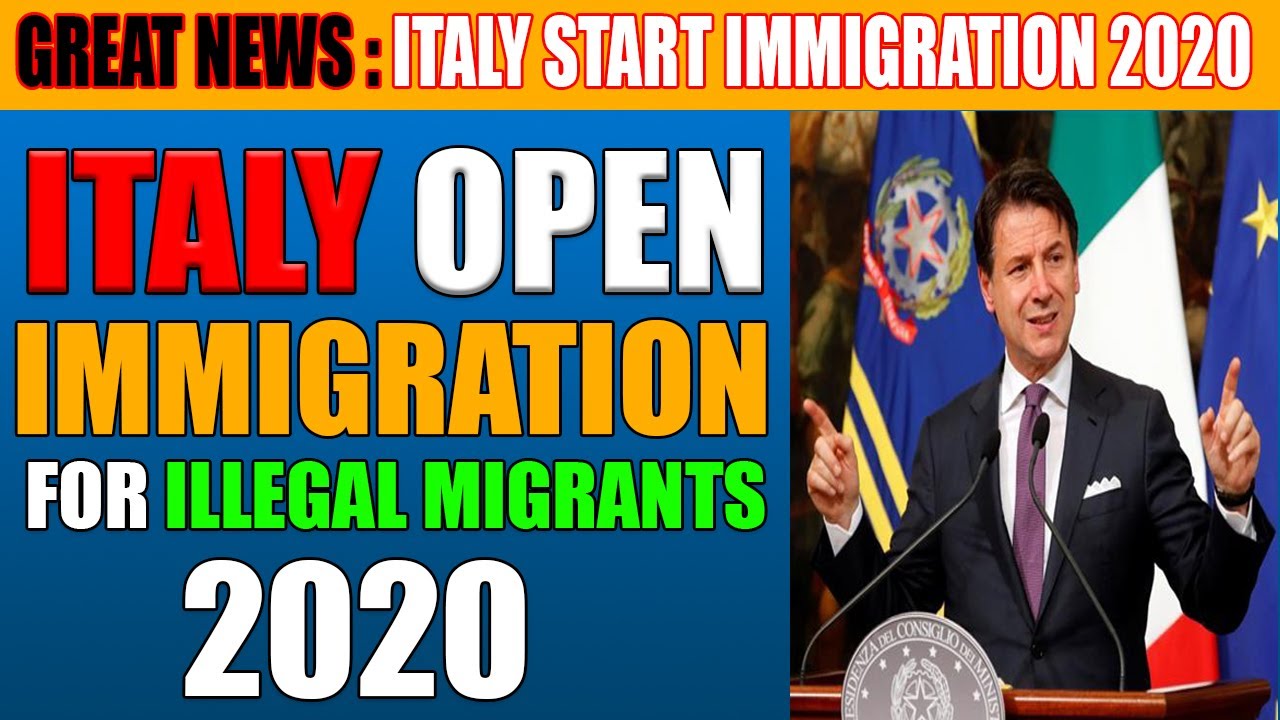 Italian Government Start Immigration For illegal Migrants | ITALY OPEN ...