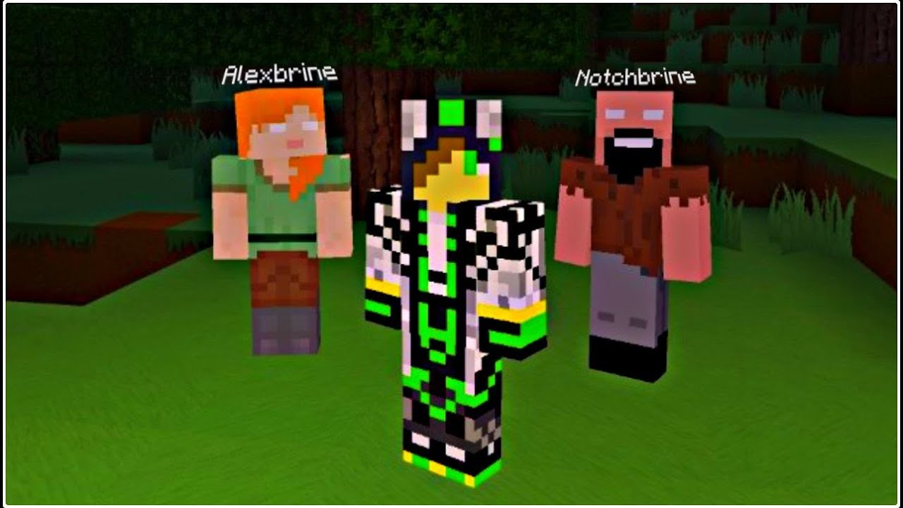 MINECRAFT: ALEXBRINE Y NOTCHBRINE VS MEGANDROID 🔪😱 MINECRAFT SPEEDRUN ...