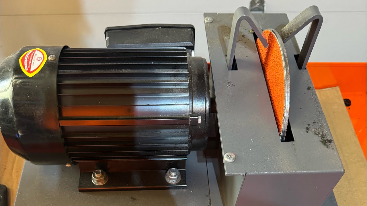 Vevor Blade Sharpener with RBG Ginding Wheel - YouTube