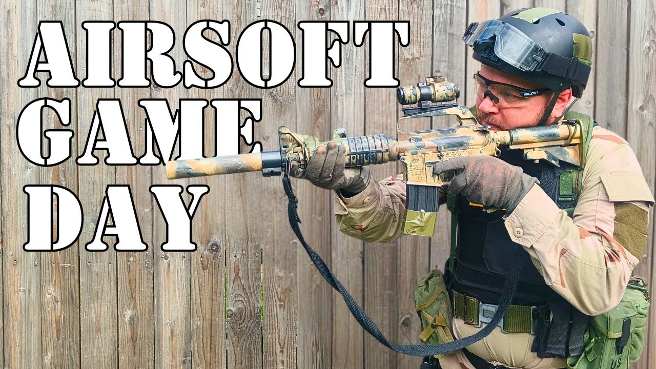 What an Airsoft Game Day Looks Like? - YouTube