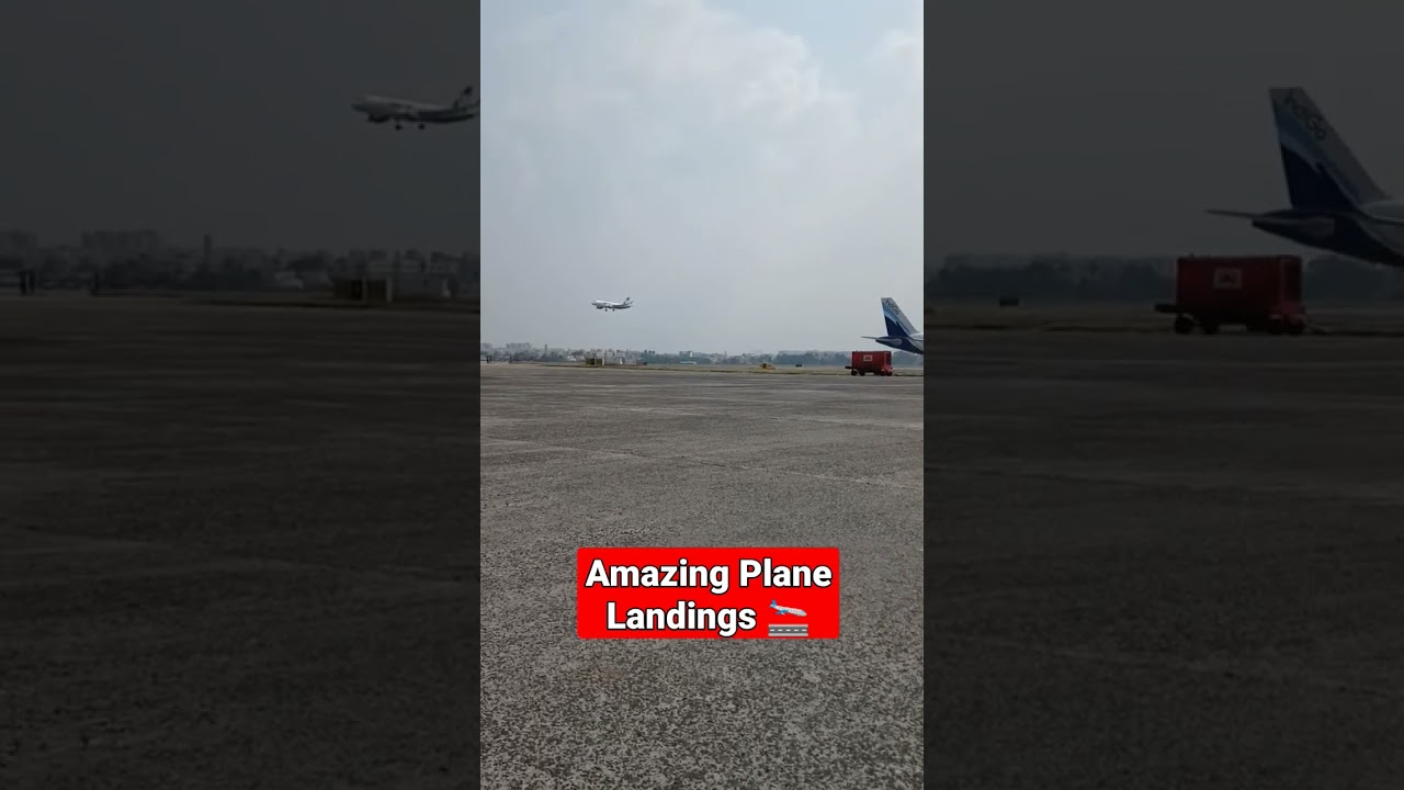 most amazing plane landing - YouTube