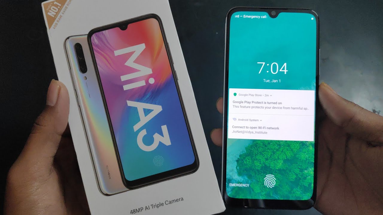 Mi A3 Always On display | Xiaomi mi A3 Unboxing and full details review ...