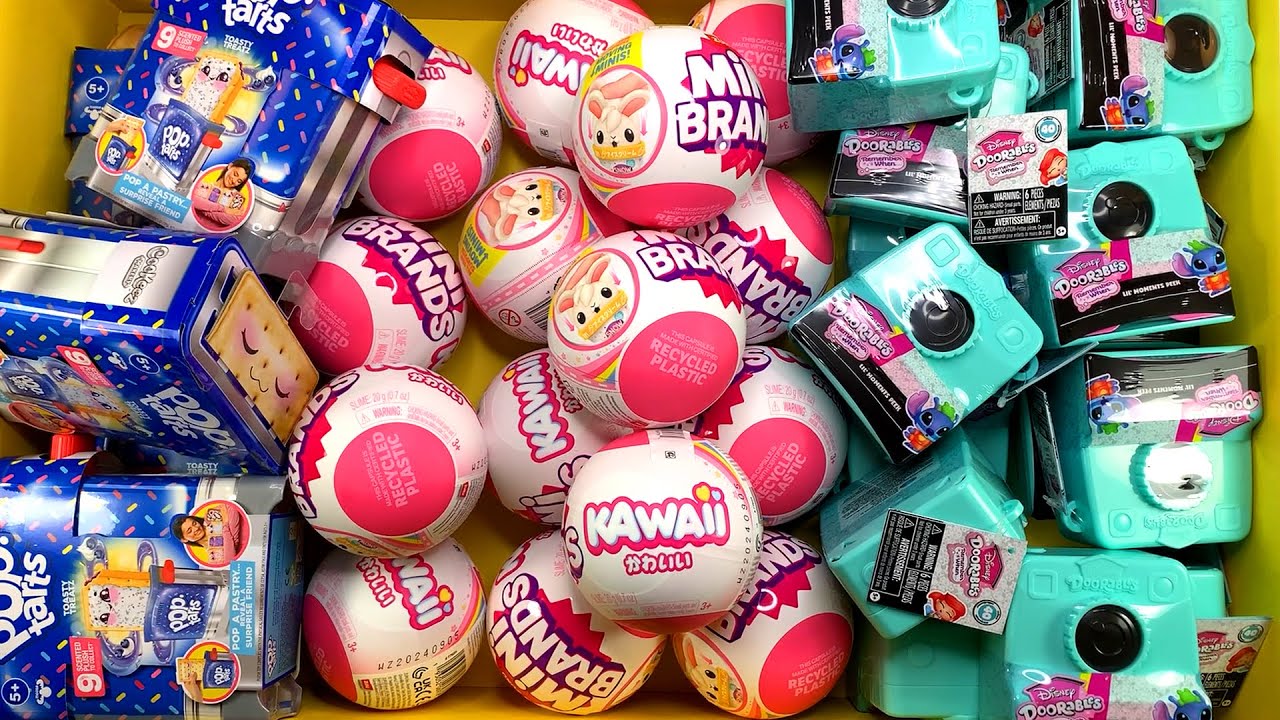 ASMR Unboxing Mini Brands New Kawaii - YouTube