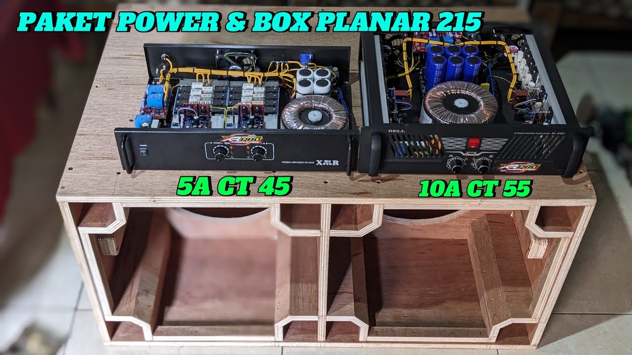PAKET POWER RAKITAN & BOX PLANAR BREWOG 15 INCH - YouTube