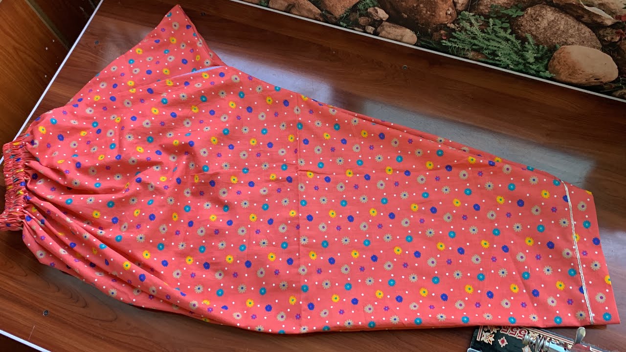 Simple shalwar design | how to cut and stitch basic shalwar - YouTube