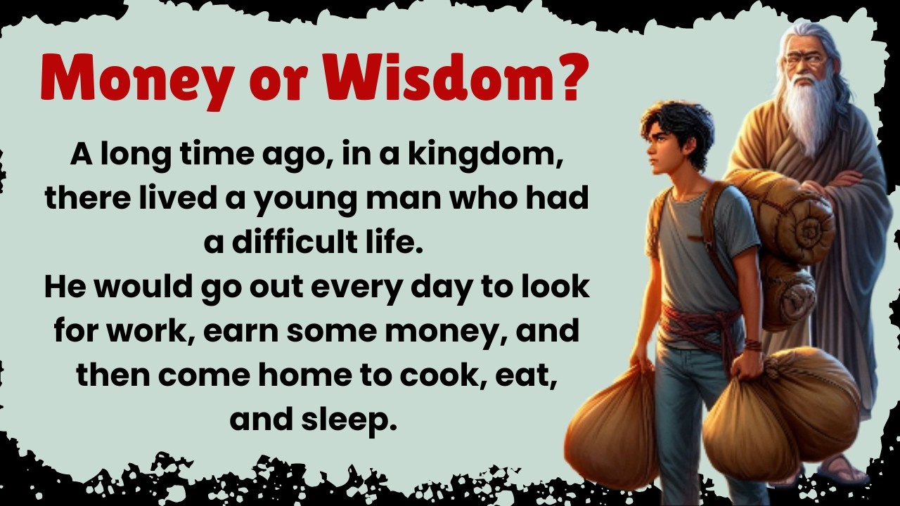 Money or Wisdom ? || Learn English Through Story || Improve Your ...