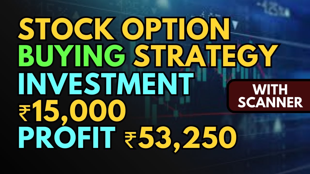 Investment ₹15,000 Profit ₹53,250 | Stock Call Option Buying Strategy ...