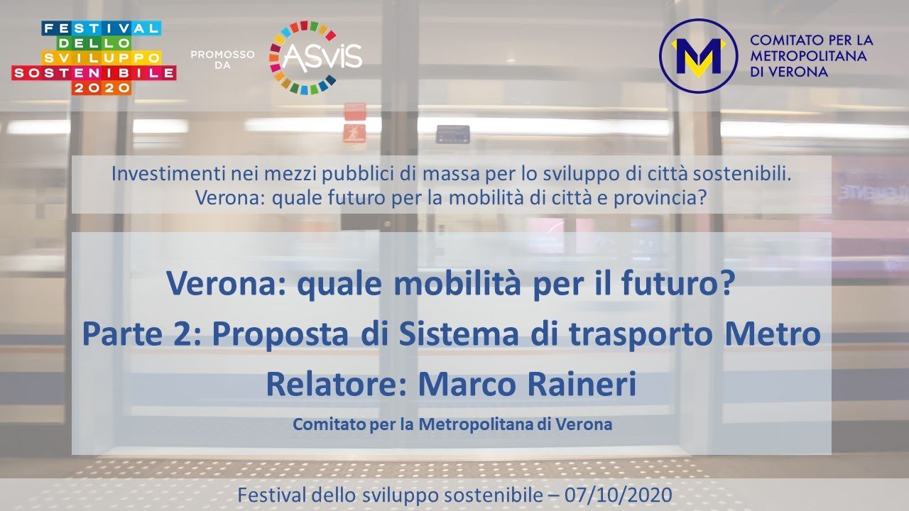 6 Comitato Metropolitana Verona - Proposta di sistema Metro- Festival ...