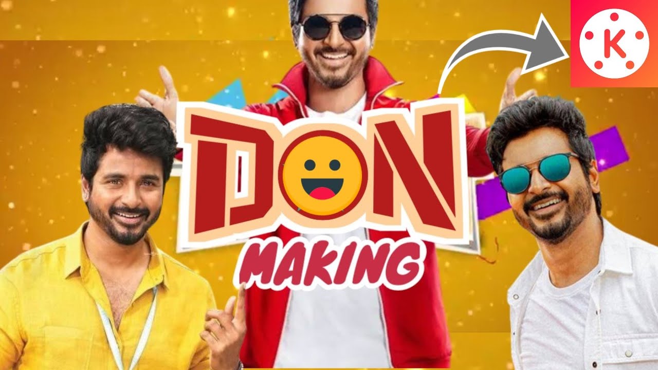 💥how to create don movie tittle card in tamil |🔥don tittle card making ...