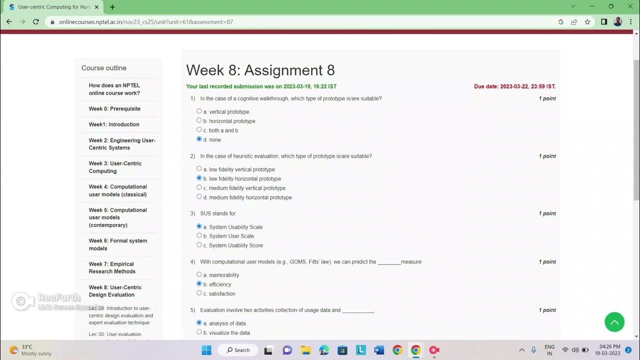 User-centric Computing for Human-Computer Interaction||week-8||assignment-8|| JAN-2023_NPTEL ...