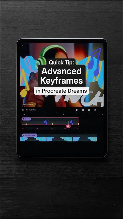 Quick Tip: Advanced Keyframes in Procreate Dreams - YouTube
