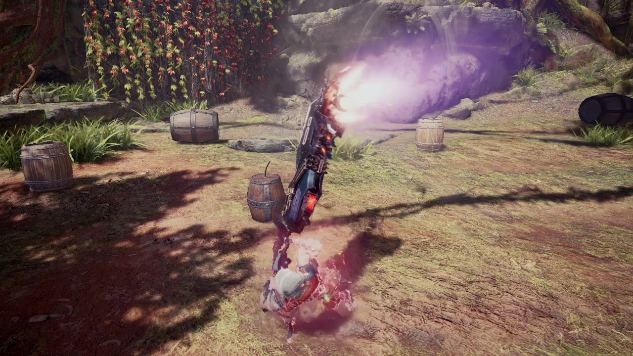 Monster Hunter World - Rocket Powered Great Sword - YouTube