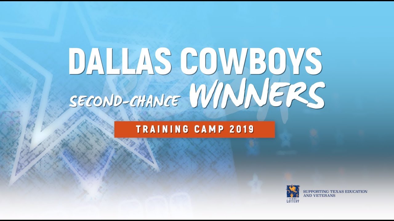 Dallas Cowboys Second-Chance Winners - YouTube
