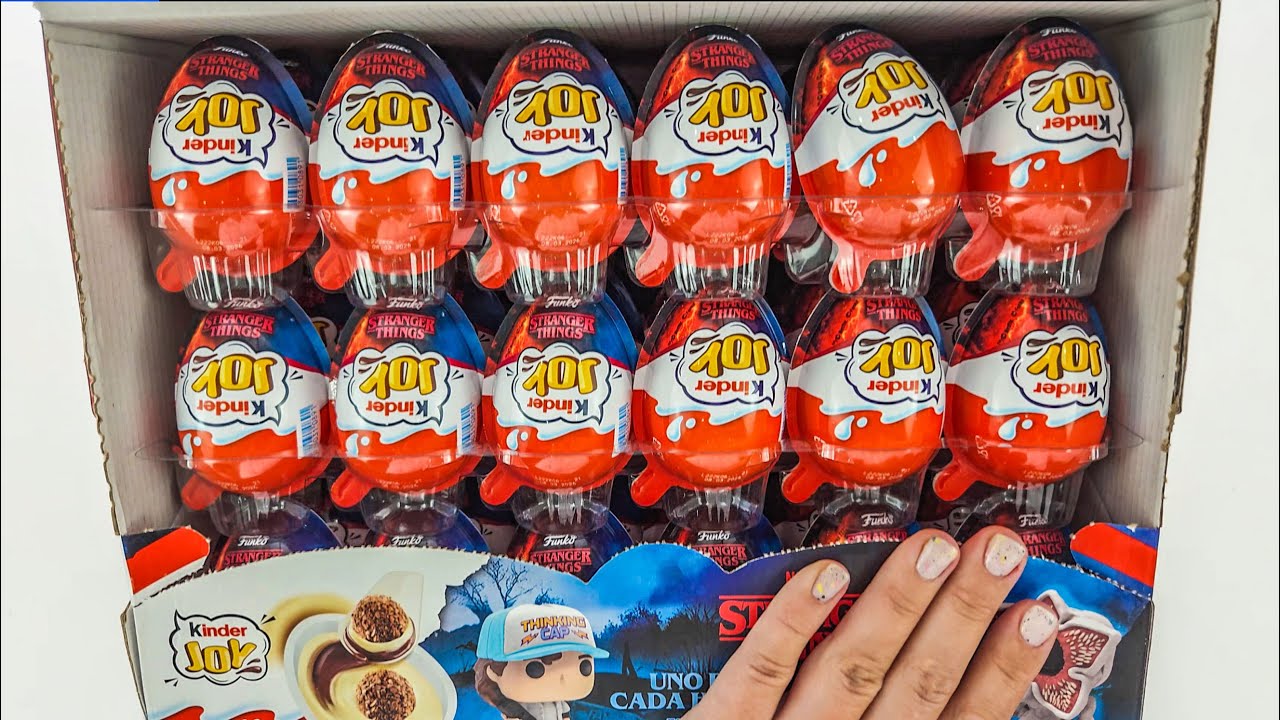 Kinder Joy Stranger Things Funko Pop 2025 | Big Unboxing! - YouTube