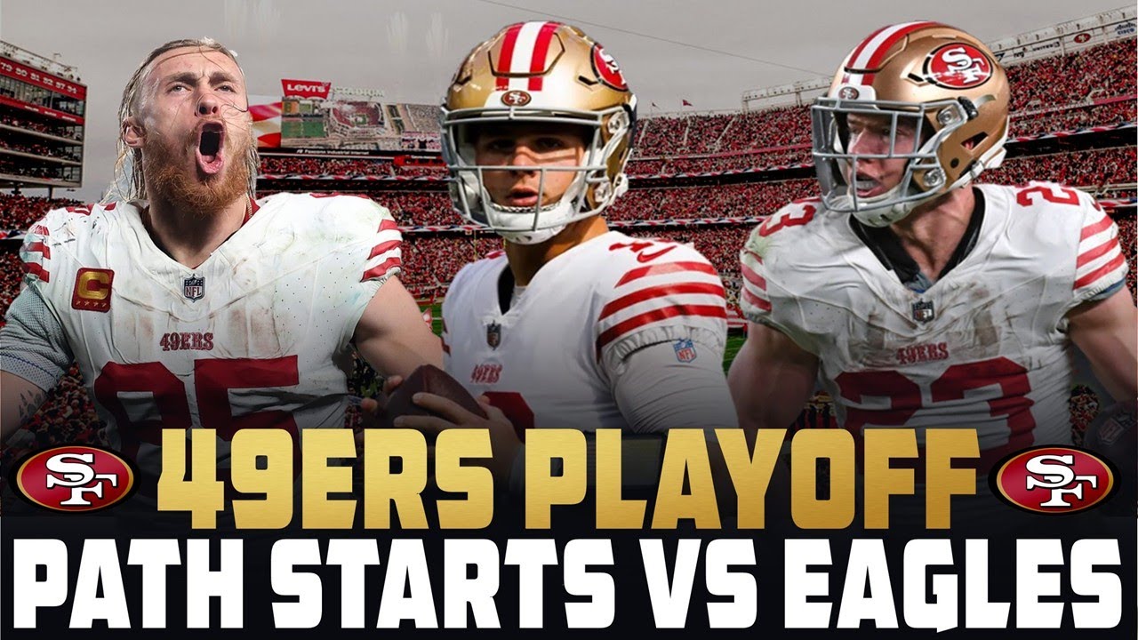 49ers Playoff Path Starts vs Eagles - YouTube