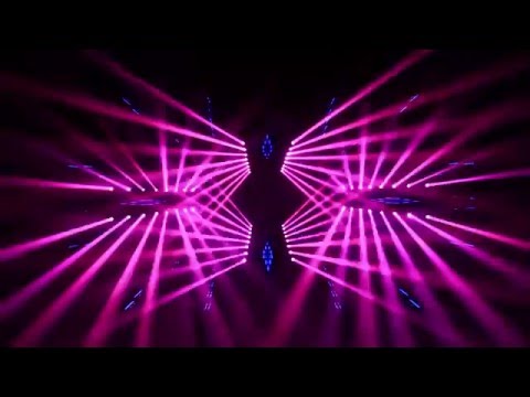 China first naked eye 3D lighting art show