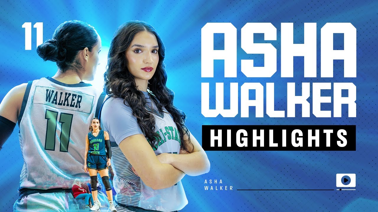 ASHA WALKER IS A BUCKET | Full Highlights - YouTube